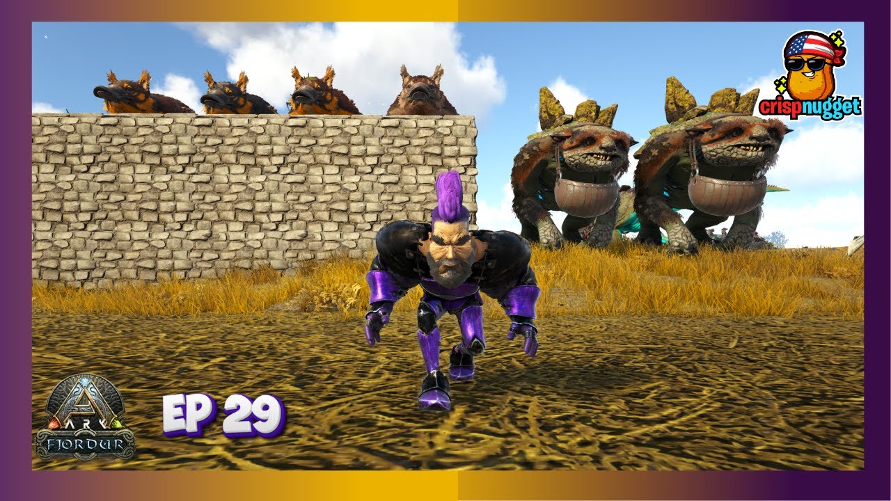 LETS MAKE A MAEWING AND GACHA FARM! | ARK SURVIVAL EVOLVED FJORDUR ...