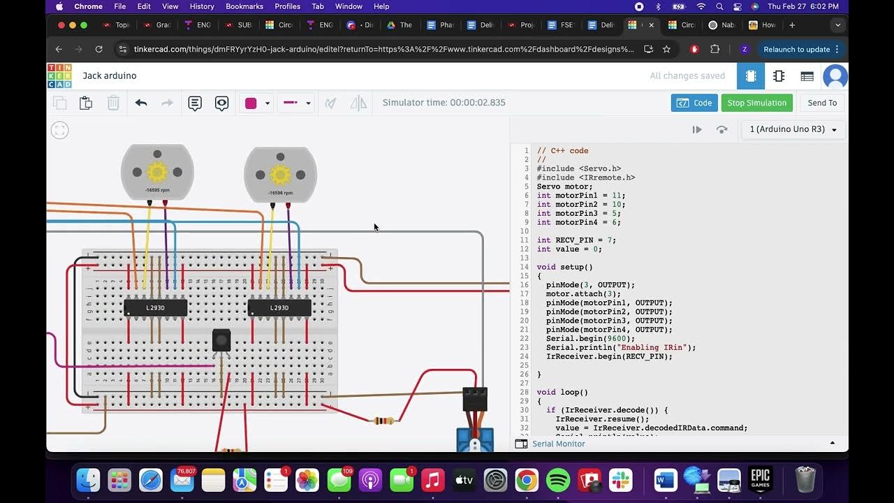 Jack arduino - YouTube