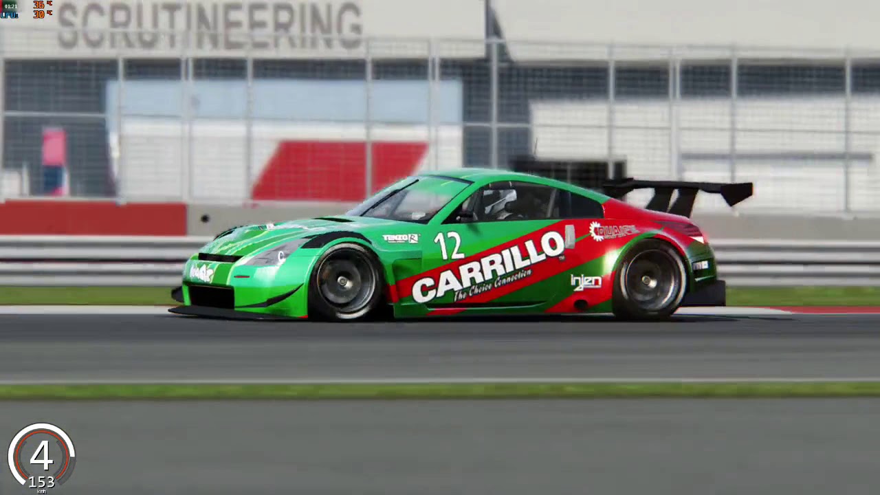 nissan 350z gt1 assetto corsa - YouTube