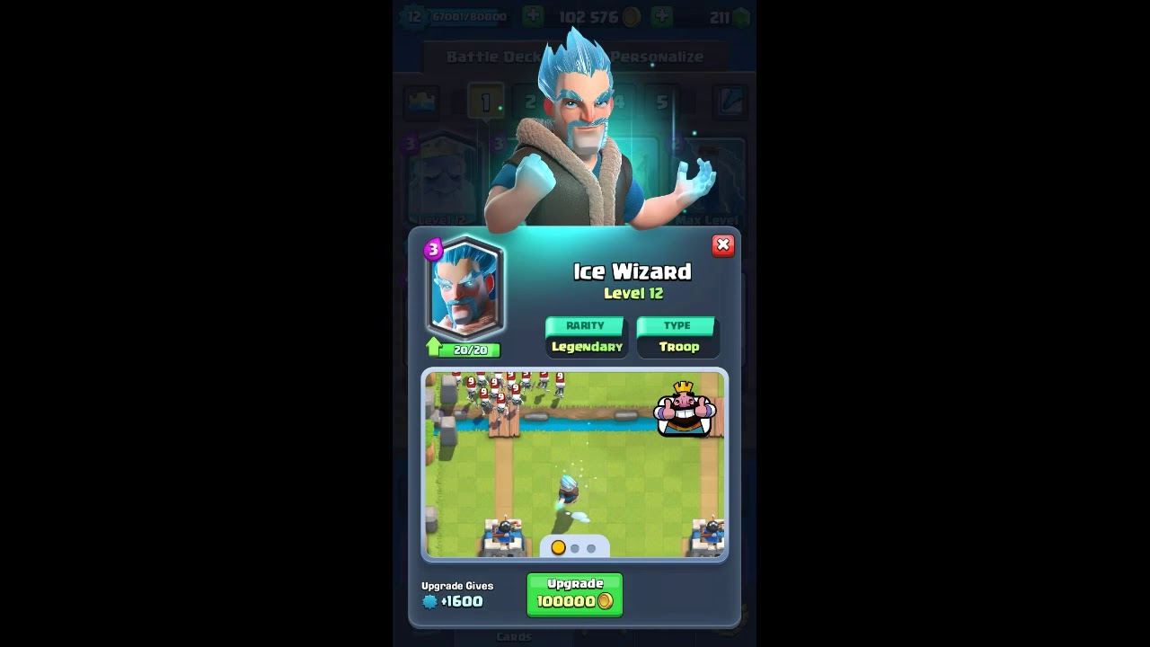 Ice wizard video (Clash royale, Clash of clans) - YouTube