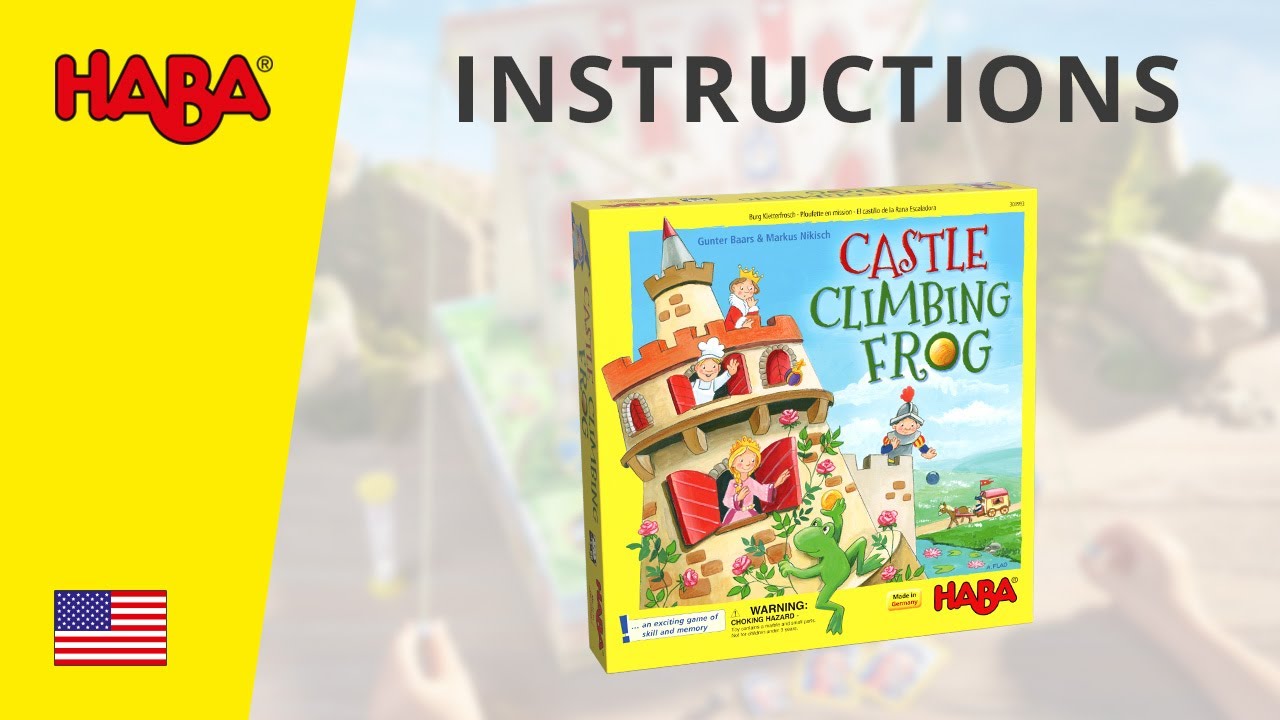 Castle Climbing Frog (Instructions) - YouTube