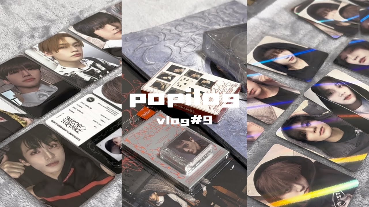 [popi log] vlog🌱 ~my memories~ nct dream/nctzen/シズニ/開封動画/トレカ紹介 - YouTube