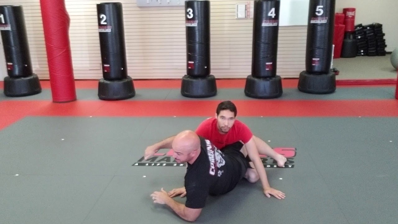 Guard Position Sweep - Hip Bump Sweep (Cosens Martial Arts) - YouTube