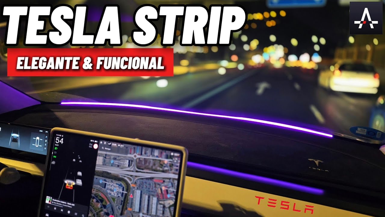 COMO Instalar la barra led S3XY STRIP en Tesla Model 3/Y Legacy ...