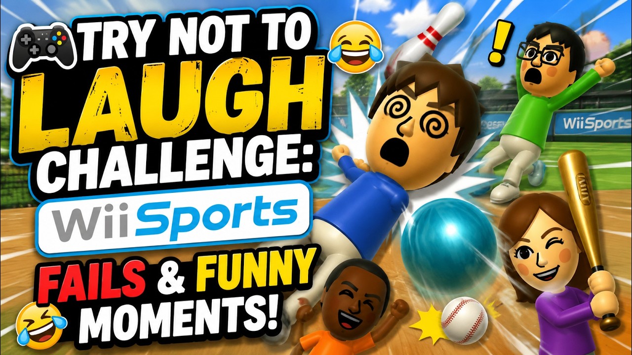 (Try Not To Laugh) Wii Sports Funny Gameplay Ep:1 - YouTube