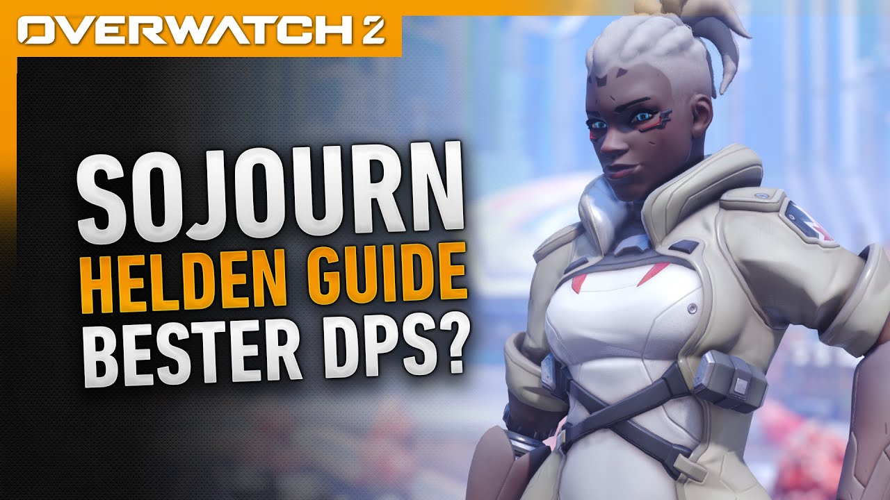 Diese RAILGUN löscht Gegner aus | Sojourn | Overwatch 2 Alpha Hero ...