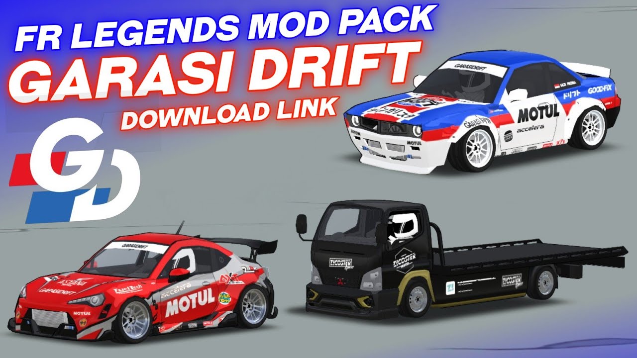 FR LEGENDS MOD PACK GARASI DRIFT By @FRBBali 😱 LIVERY GARASI DRIFT By ...