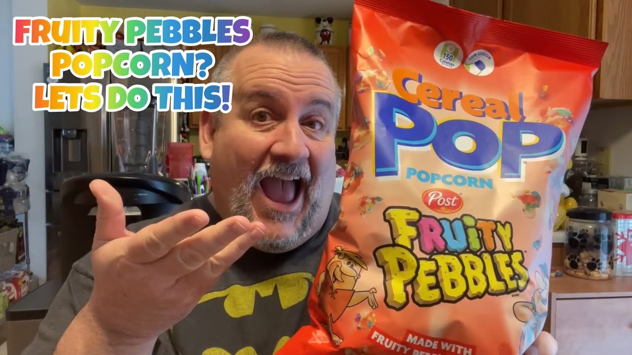 Post Cereal Pop Fruity Pebbles 🍉 🍎 Popcorn 🍿 - YouTube