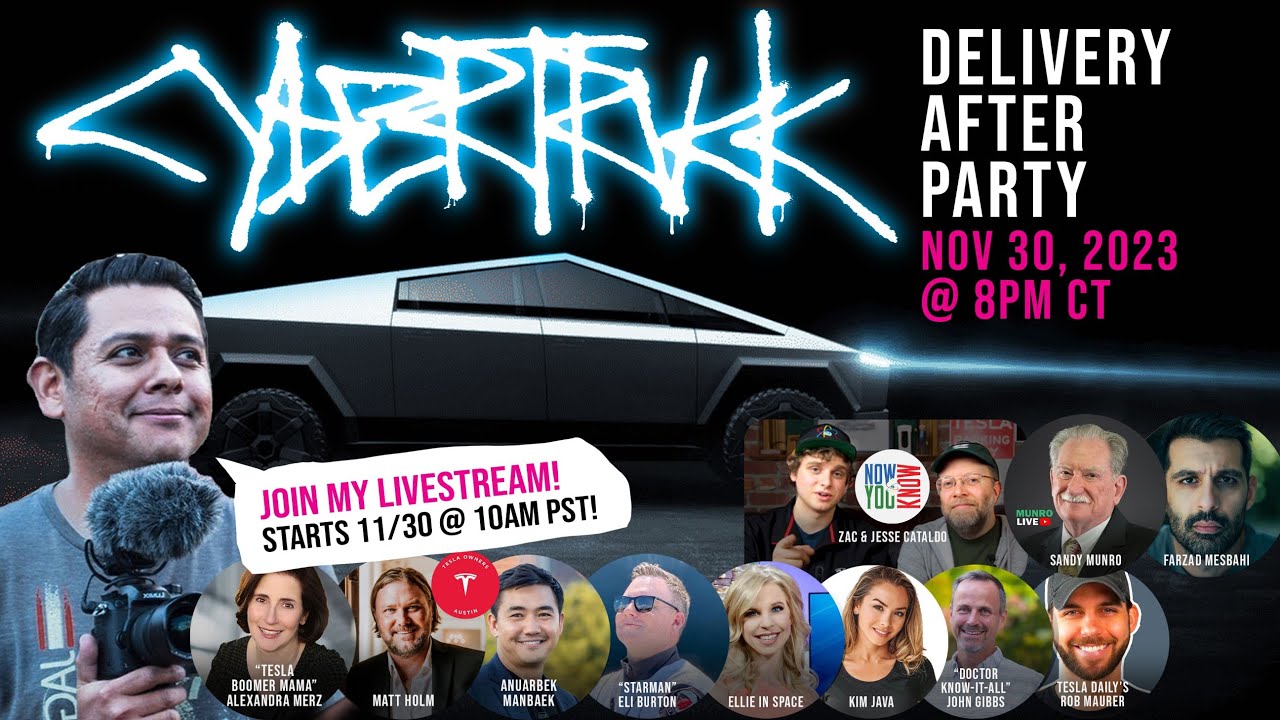 TESLA CyberTruck Live Event - Austin TX - YouTube