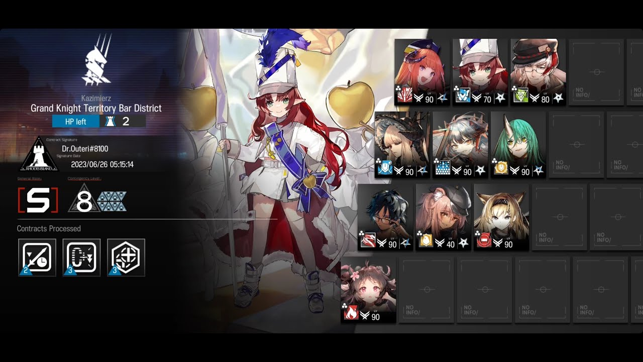 Arknights | CC#11 Day 4 Grand Knight Territory Bar District - YouTube