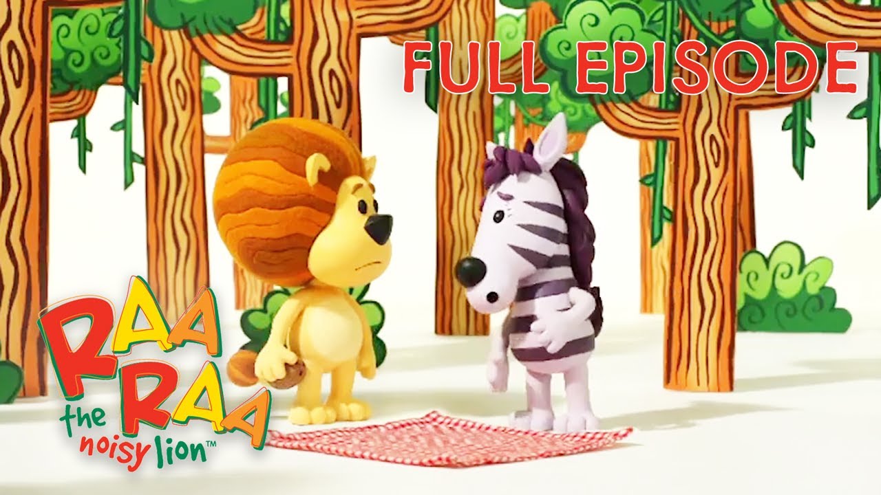 Raa Raa the Noisy Lion | ZEBBY'S SNACK TIME | Full Episode - YouTube