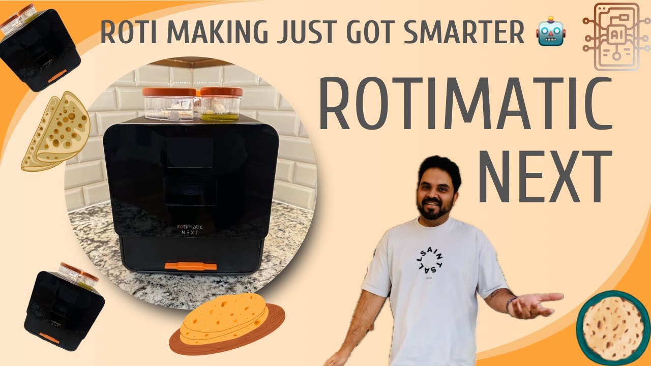 Rotimatic Next - No more kneading, rolling or mess! Is it worth the ...