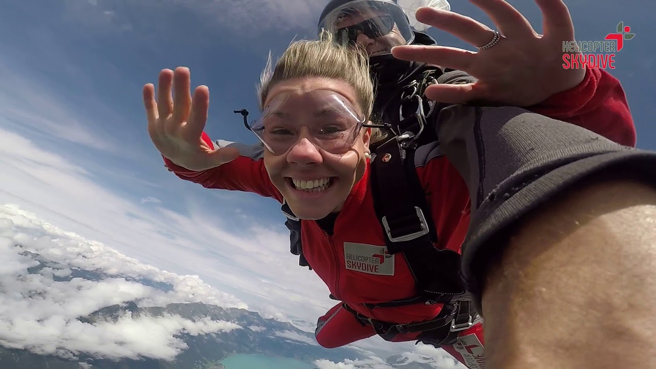 Matilda Helicopter Skydive - YouTube