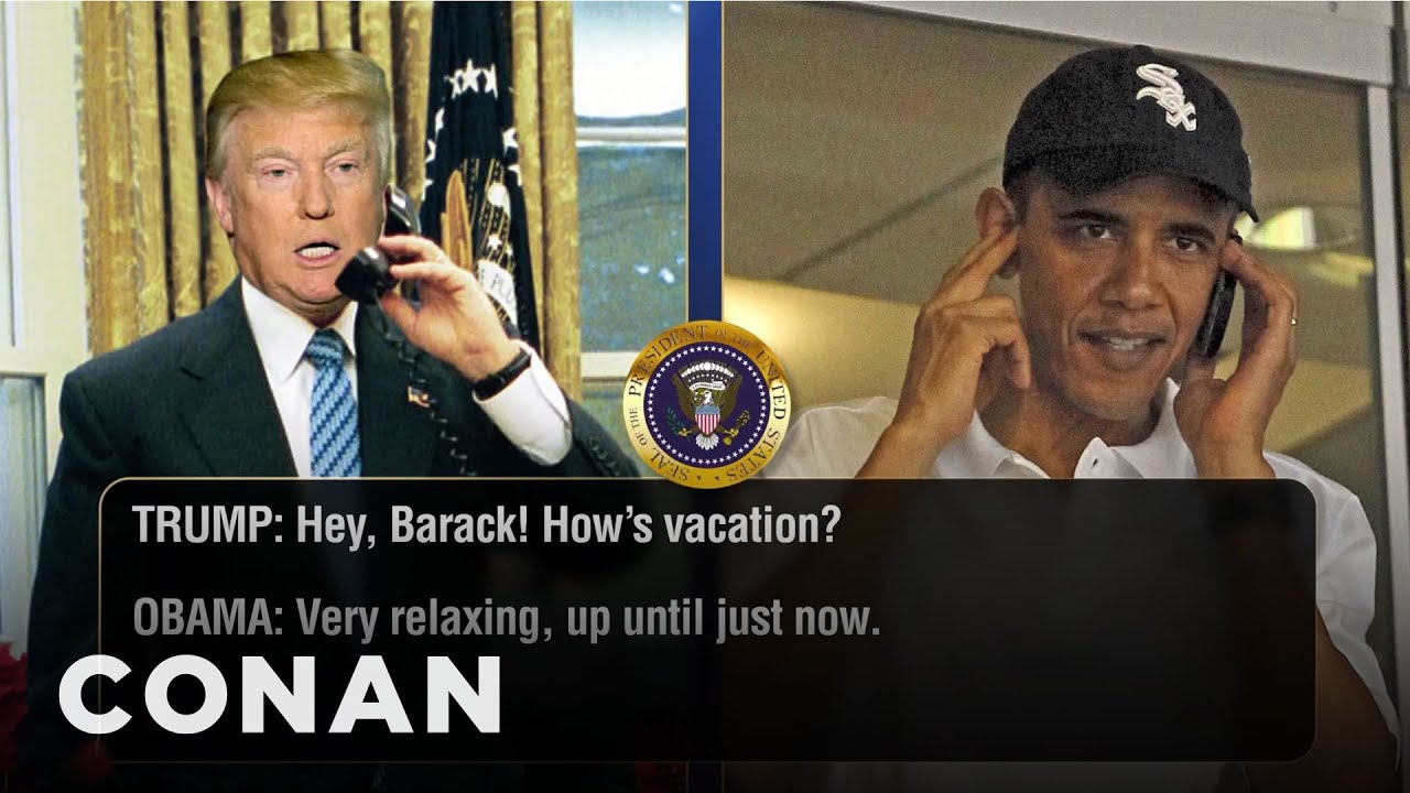 Trump Is STILL Calling Obama | CONAN on TBS - YouTube