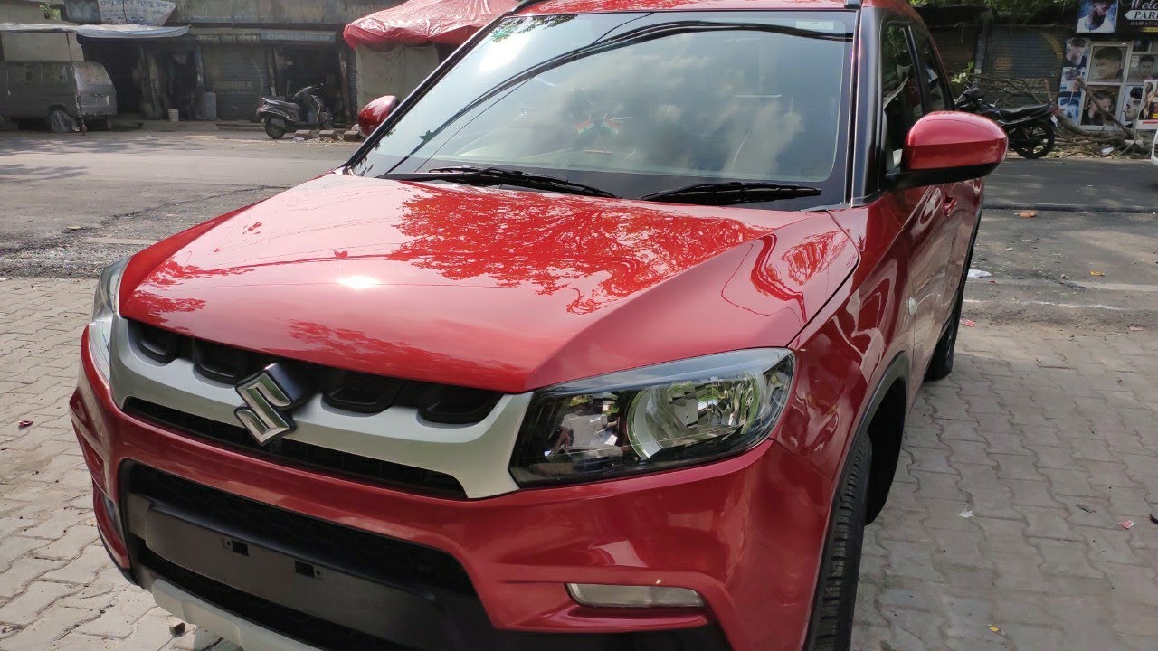 Next level painting | Red metallic crystal colour | Maruti suzuki ...