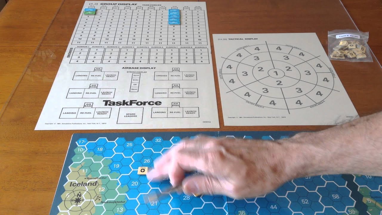 Task Force - Naval Operations in the 1980's from SPI - YouTube