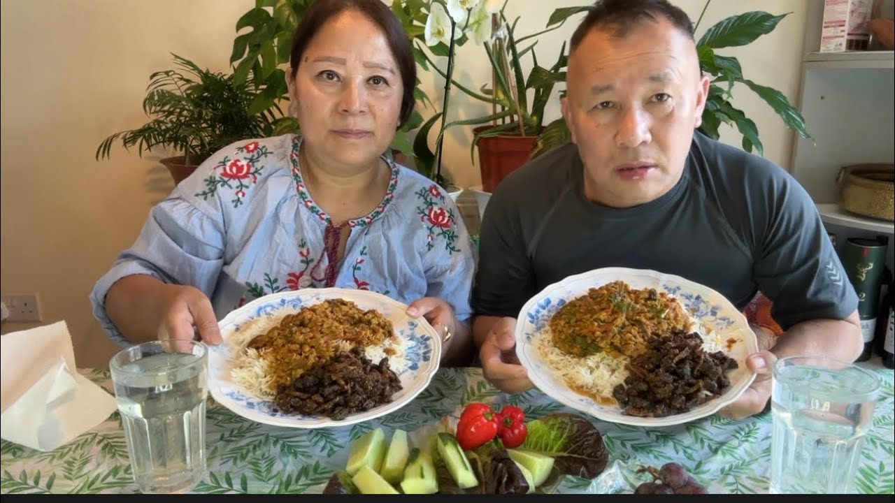 Buff fry meat chilli 🌶️ 🌶️🌶️🌶️🌶️achar recipe and uncut mukbang 🇬🇧🇬🇧🇬🇧🇬🇧 ...