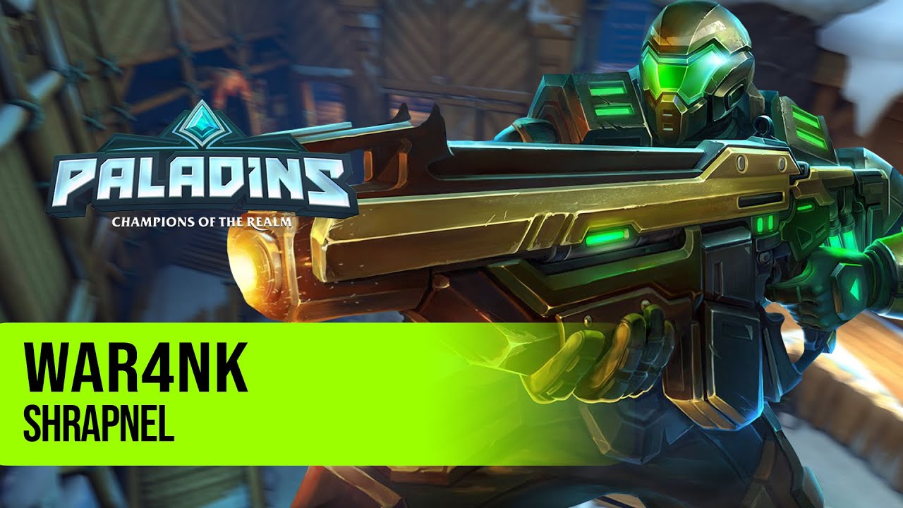 War4nk Viktor PALADINS PRO COMPETITIVE GAMEPLAY l SHRAPNEL - YouTube