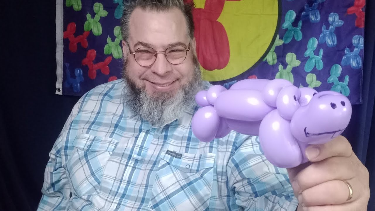 Day 142 - How to make a one balloon Rhino - Bonus Balloon Twisting Tip ...