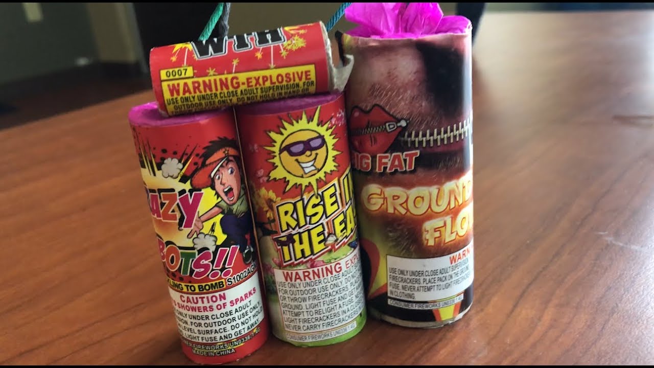 Fireworks Comparison | Volume Test | Big Fat Ground Bloom Flower ...