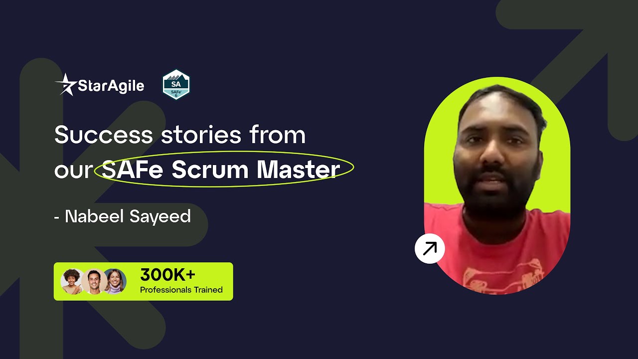 Nabeel Sayeed | SAFe Scrum Master(SSM) Certification Review - YouTube