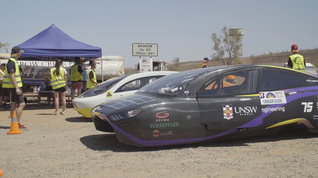 Bridgestone World Solar Challenge 2019 - Race Day 3 Solar Team ...