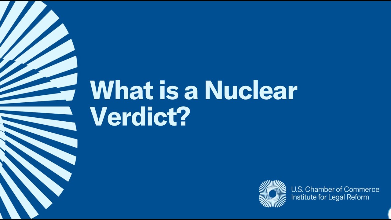 What is a nuclear verdict - YouTube