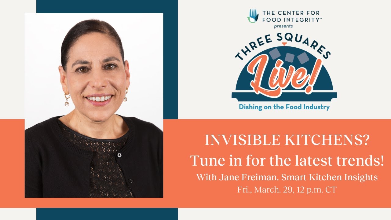 3 Squares Live! March 2024: Kitchens of the Future with Jane Freiman ...