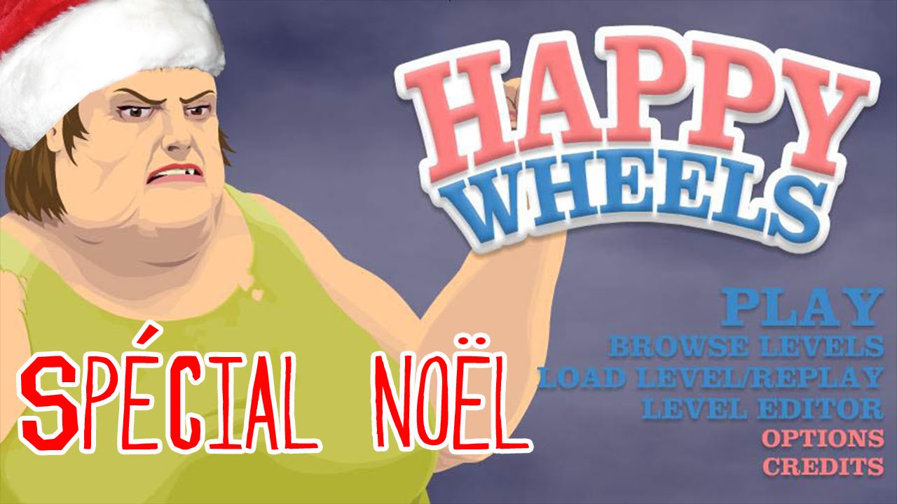 SANTA CLAUS KILLER - Happy Wheels Spécial Noël - Birko117 - YouTube