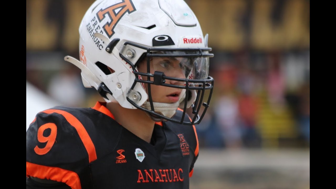 David Rosas QB9 Leones Anahuac Juvenil A 2023 - YouTube