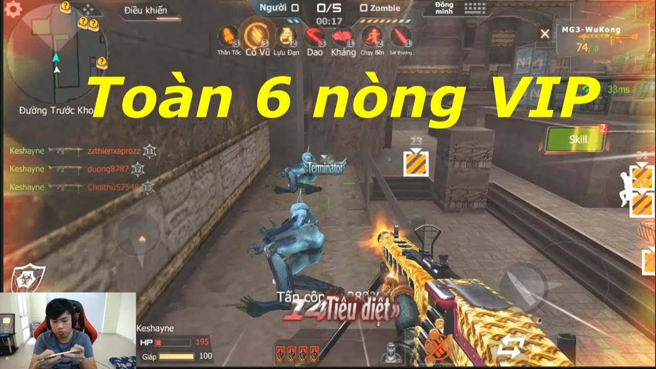 [ Bình Luận CF Legends ] Combo Súng MG VIP đứng thủ - Tiền Zombie v4 ...