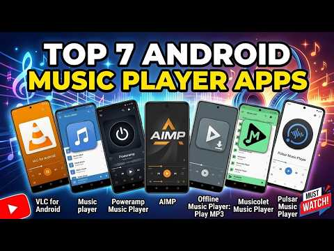 7 Best Music Player Apps for Android | Best Sound Quality (2026!)
