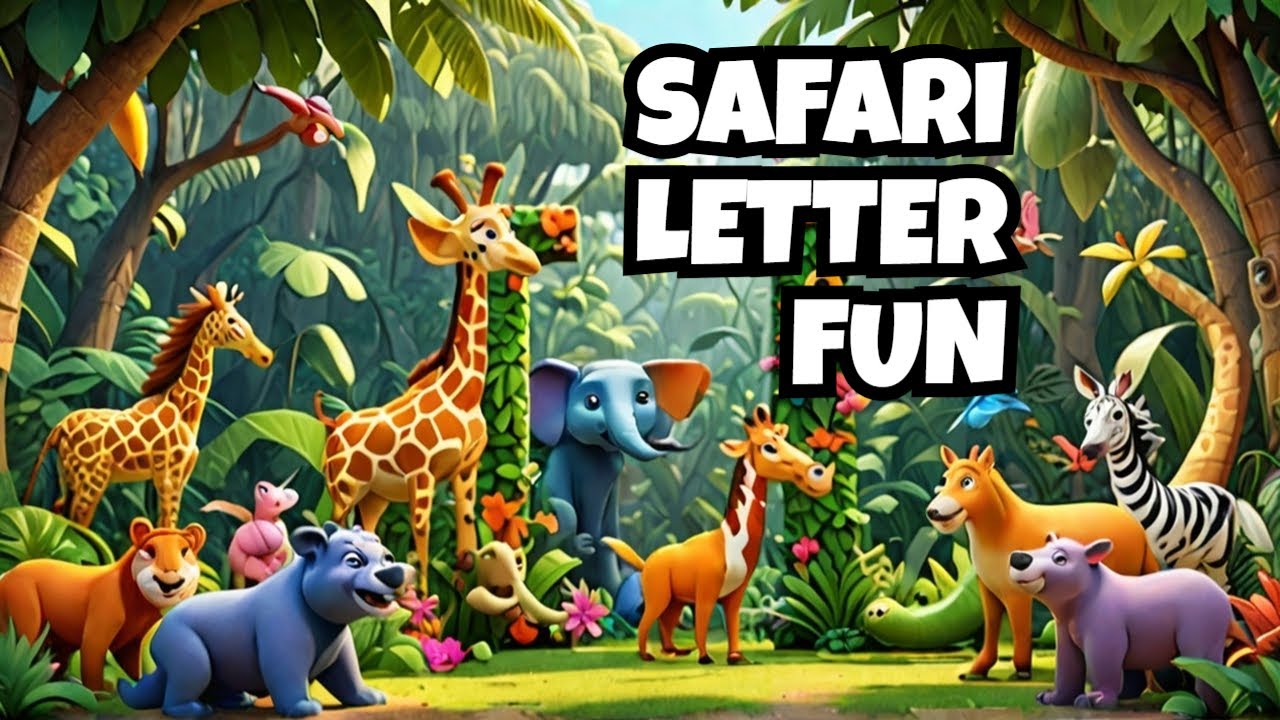 ABC Safari Adventure: Wild Animals Teach the Alphabet! - YouTube