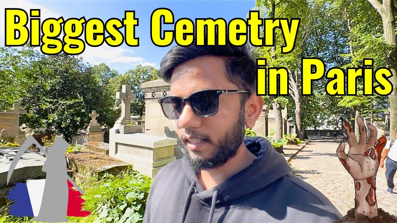 Paris's Biggest Cemetery! Haunted? | Day 3 in City of Love | River ...