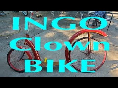 *Crazy* Antique Ingo Bike *HipHop Riding*1934-1937 offset wheel bike way cool weird extreme ...