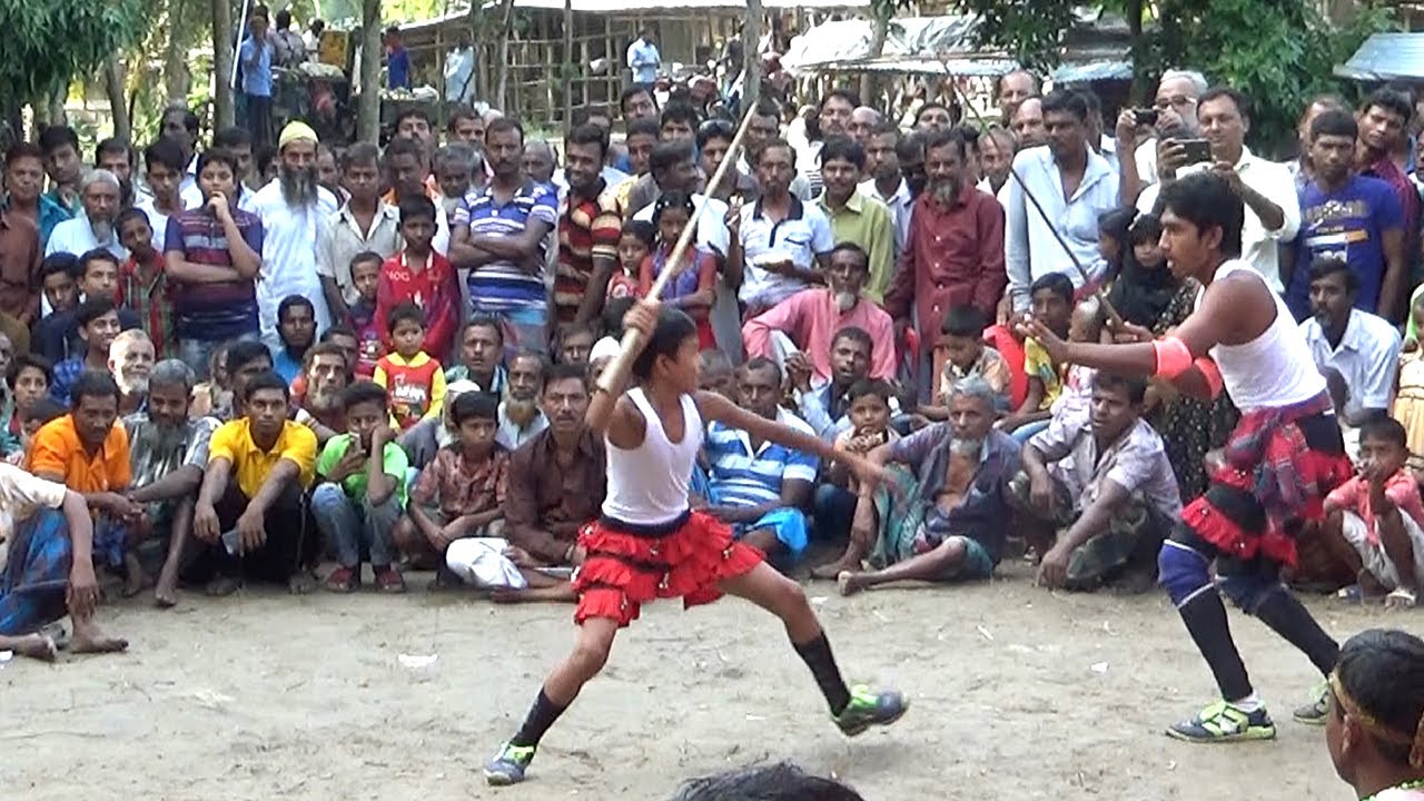Lathi Khela | Two Brother's Amazing Performance - YouTube