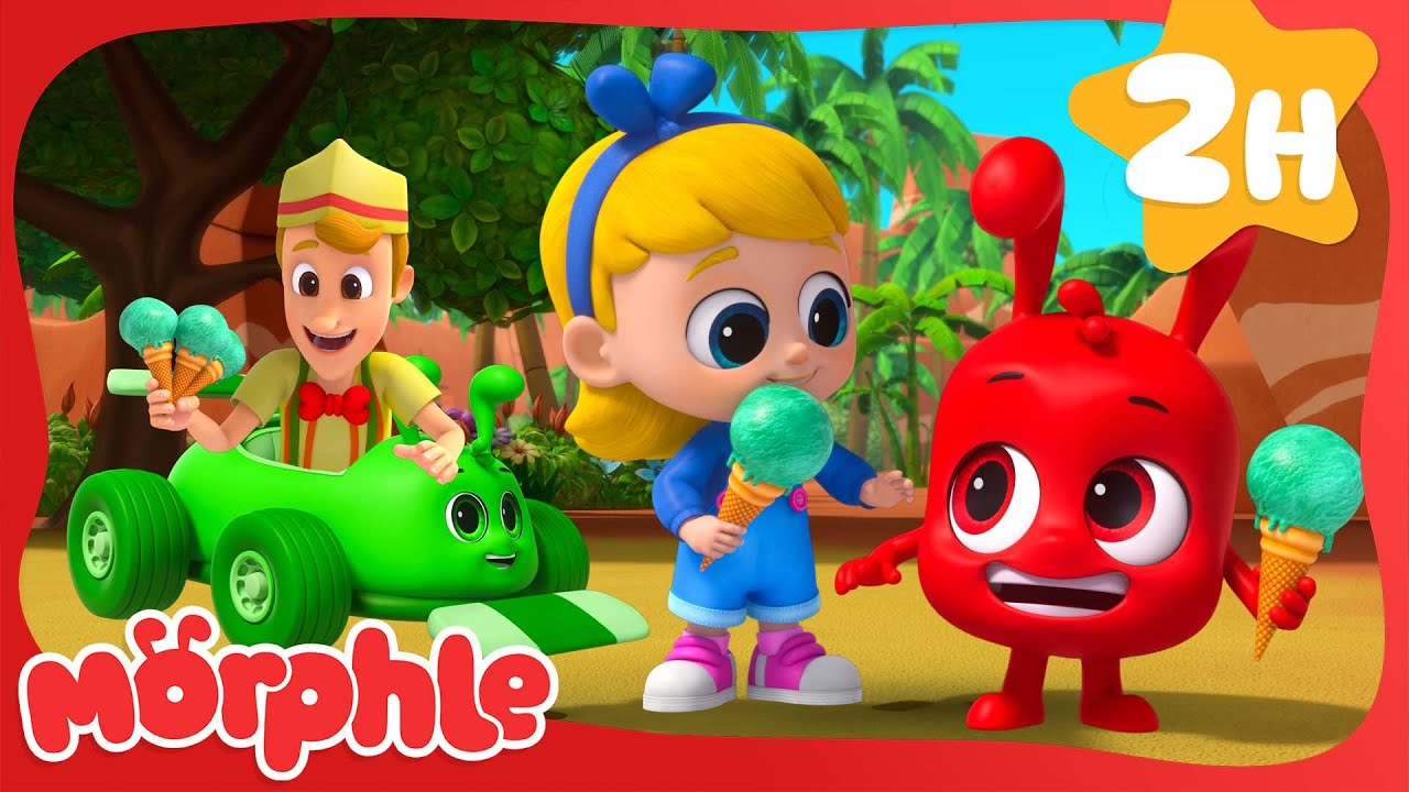 Race for the Yummy Ice Cream! | Morphle | Mila's Crew of Magic Pets ...