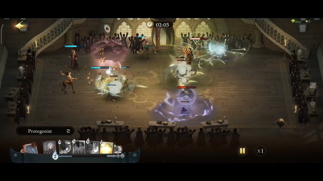 Harry Potter Magic Awakened- Practice Duo Battle using Neville - YouTube