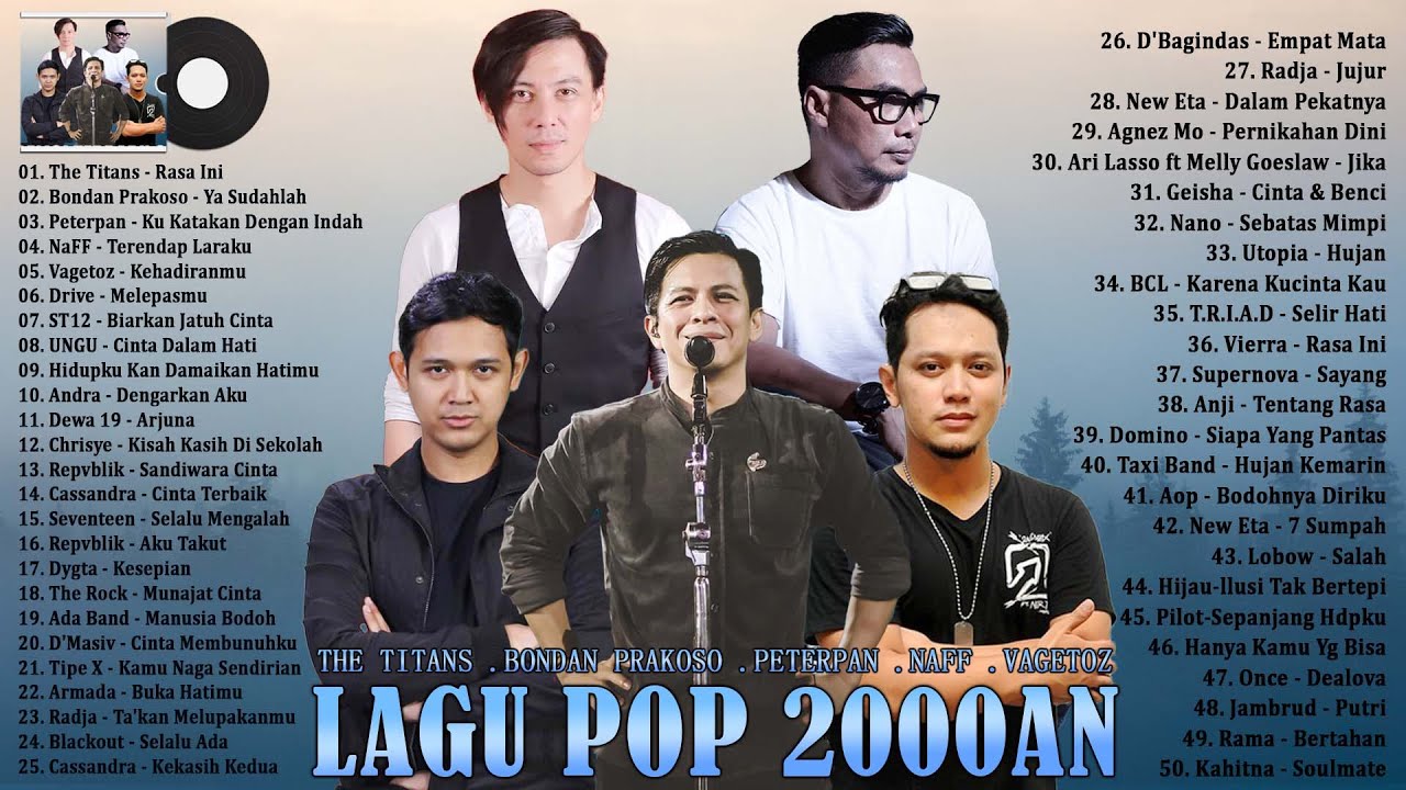 LAGU TAHUN 2000AN PALING BANYAK DICARI || Kumpulan Lagu Nostalgia ...