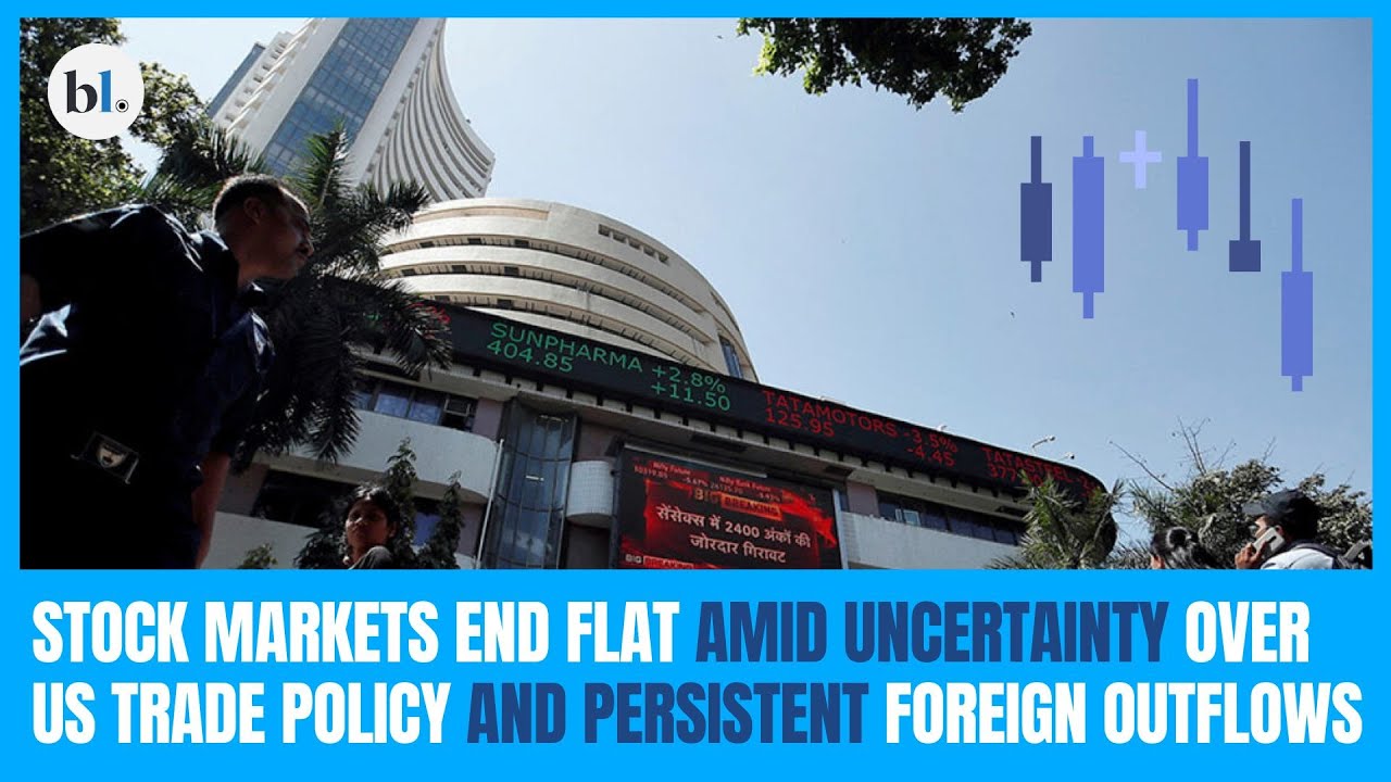 Stock markets end flat amid uncertainty over US trade policy and ...