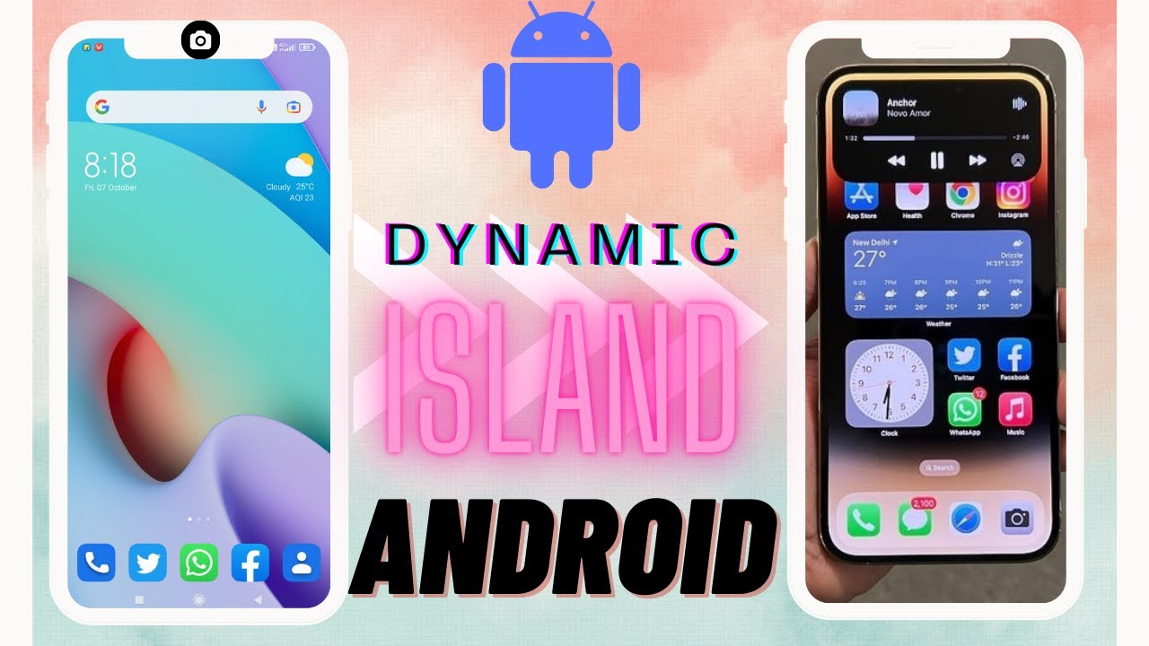 👆dynamic island in android |dynamic island xiomi - YouTube