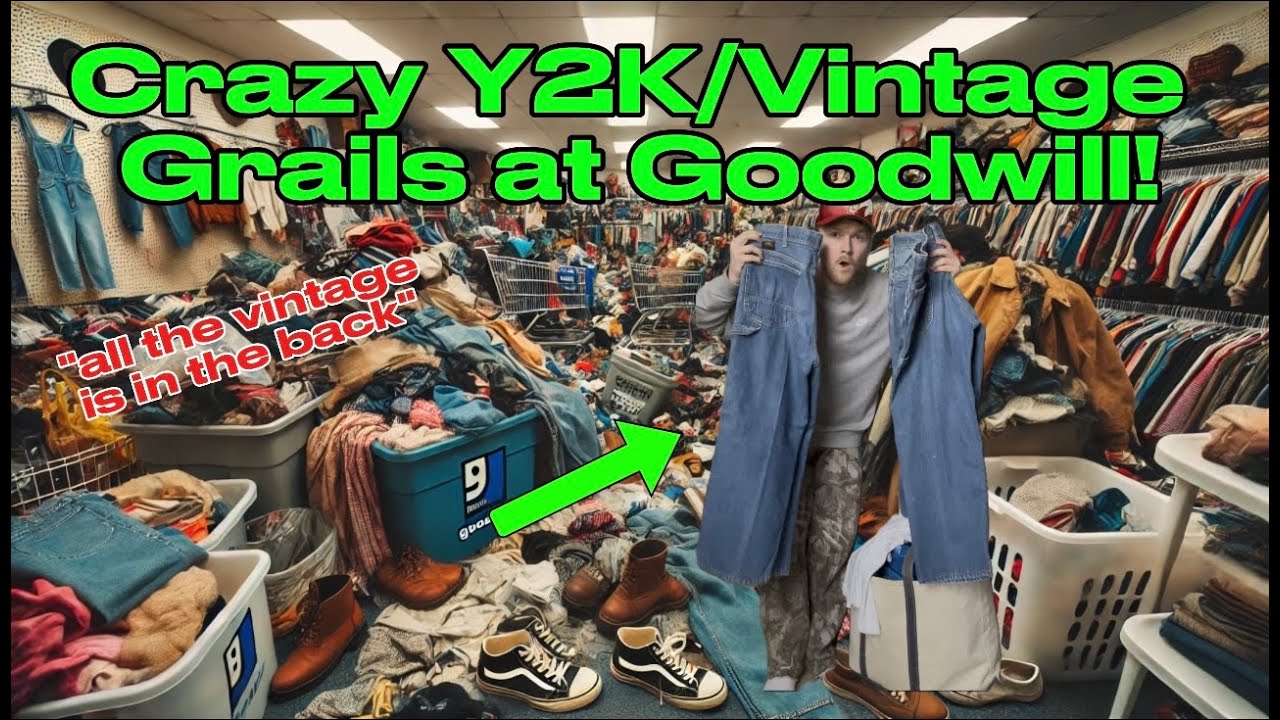 I Can't Believe This was Sitting at the THRIFT Store! HUGE VINTAGE/Y2K ...