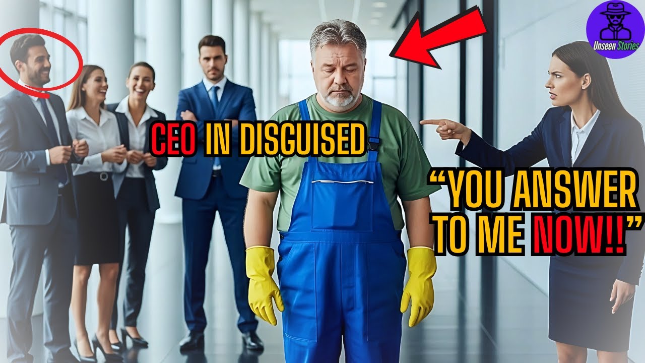 Undercover CEO Fired as Janitor — They Never Knew he Was the Owner For ...
