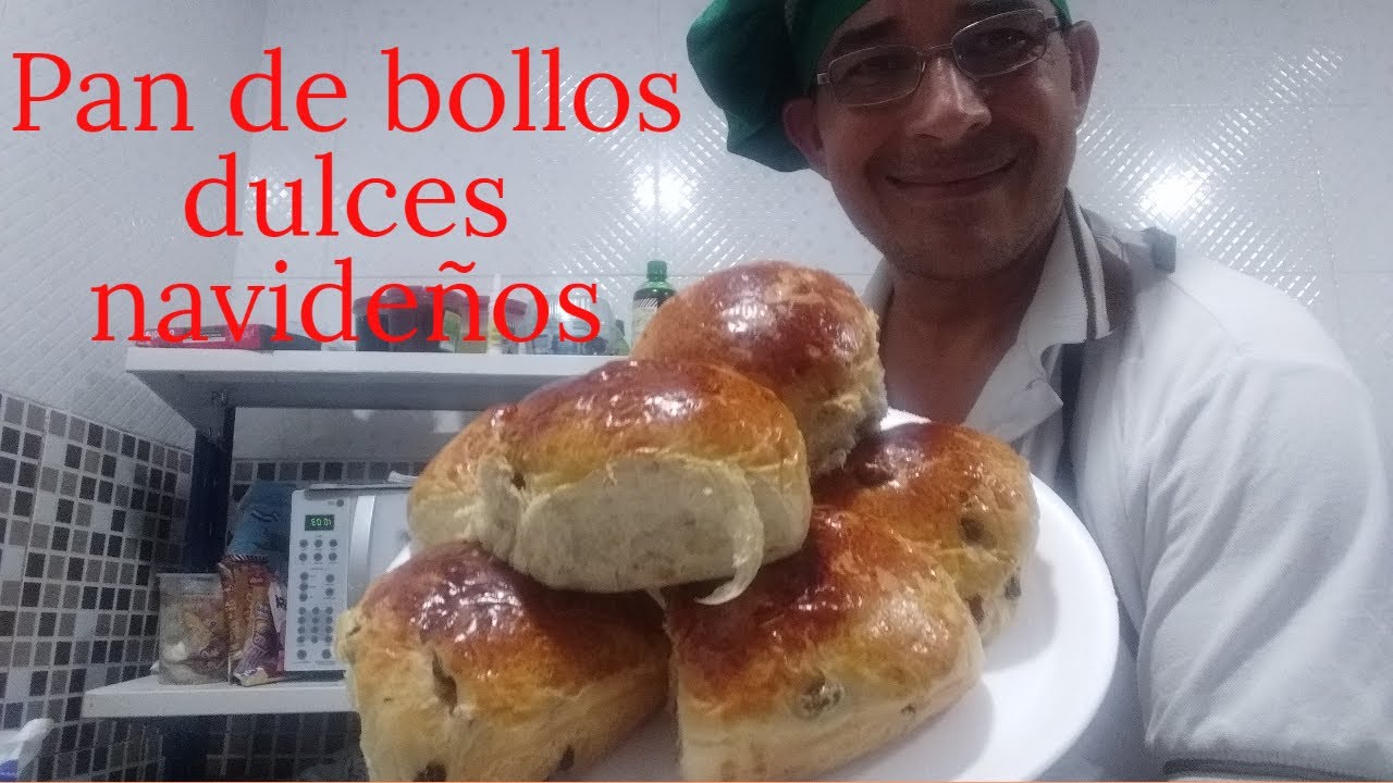 como hacer pan de bollo #navideño casero facil paso a paso, una ...