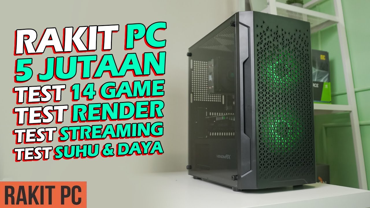 #72 RAKIT PC 5 Jutaan Buat Live Streaming & Rendring Ft. Zotac Gaming ...