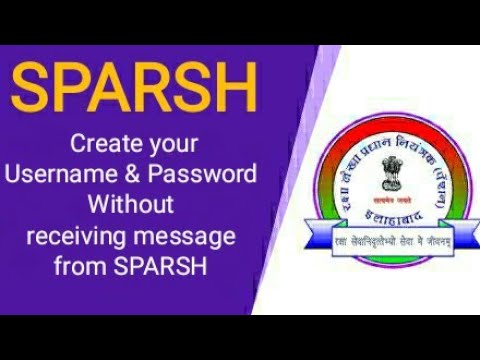 How to create your SPARSH Username and password without receiving message from Sparsh? #sparsh ...