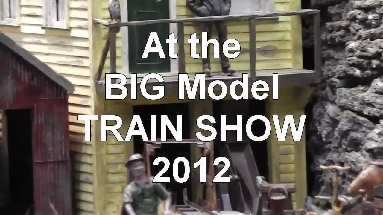 Gold mine diorama at Model Train Show - The Stamping Ground. - YouTube