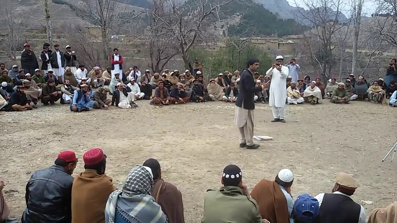 Pathan Abdul khaliq speech to Qoom Ashkil and mondokhil in central ...