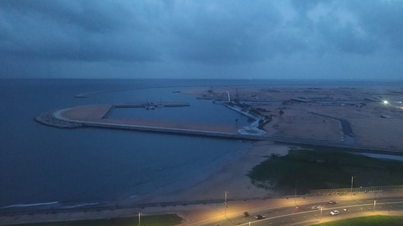 Port city bridge lighting No 3/Port city colombo/ Port city Sri Lanka ...