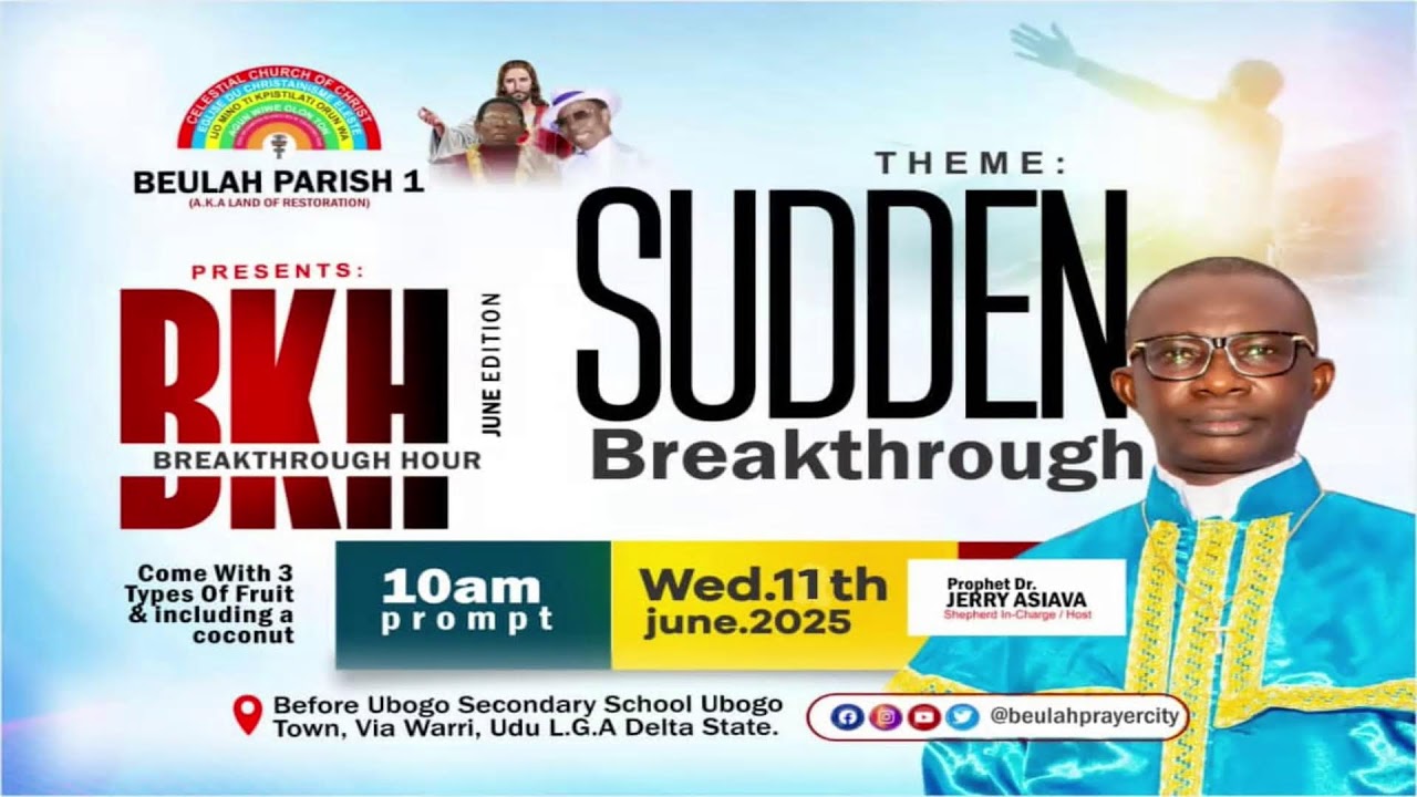 BREAKTHROUGH HOUR (JUNE EDITION) - YouTube